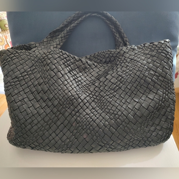 Falor | Bags | Falor Firenze Hand Woven Large Tote Bag Made In Italy ...